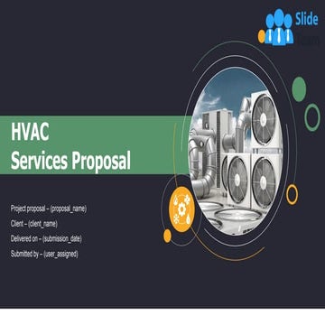 HVAC Services Proposal PowerPoint Presentation Slides | PDF