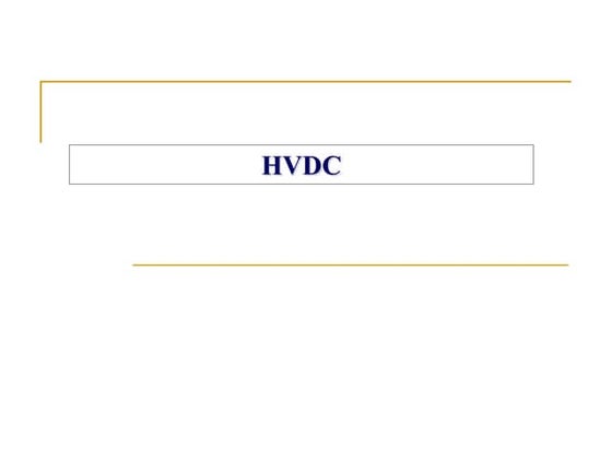 HIGH VOLTAGE DISTRIBUTION SYSTEM(HVDS). | PDF