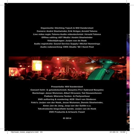 DVD brochure reünieconcert Heerenveen | PDF