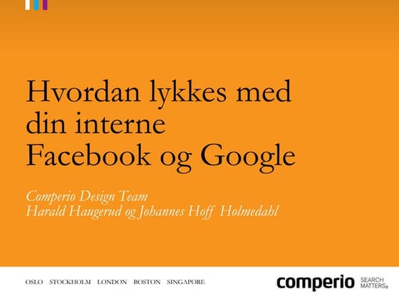 Samhandlingsløsninger med søk på tvers av kilder | PDF