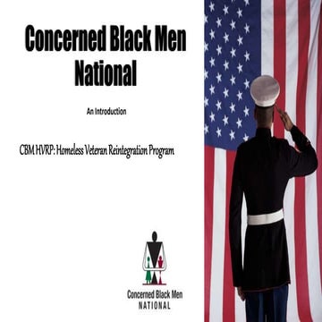 CBM HVRP: Homeless Veteran Reintegration Program (v2) | PPT
