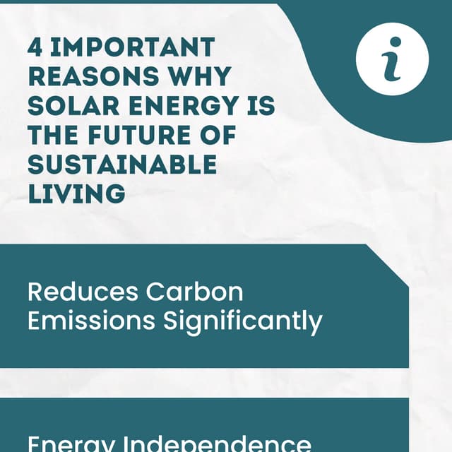 4 Important Reasons Why Solar Energy Is The Future Of Sustainable ...