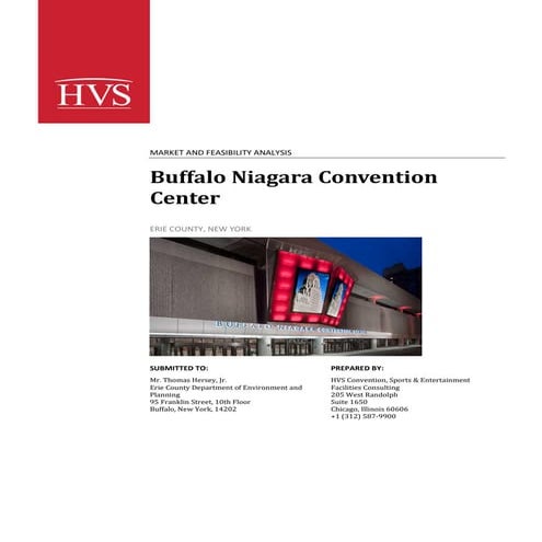 Buffalo Niagara Convention Center study | PDF