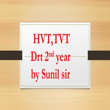 hvt tvt.pptx Half value thickness and tenth value thickness | PPTX
