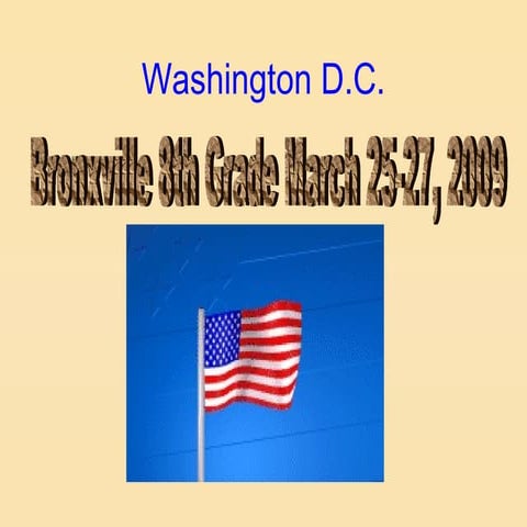 Washington DC 2009 | PPT