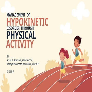 Health and wellness hypokinetic disorder ktu s1 | PPTX