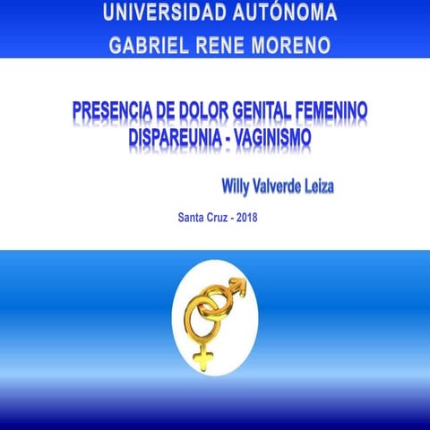 H willy valverde presencia de dolor genital femenino | PPTX