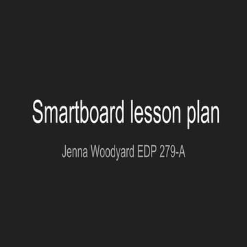 Smartboard lesson plan | PPTX | Special Education | Education