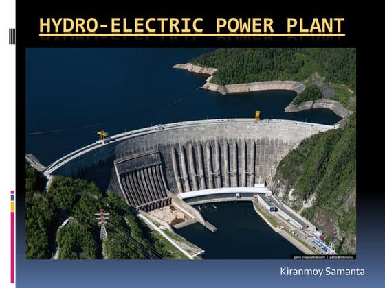 Hydro power plant | PPTX | Power and Energy Industry | Industries