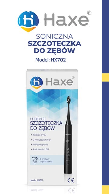 Szczoteczka soniczna HX701 | PDF