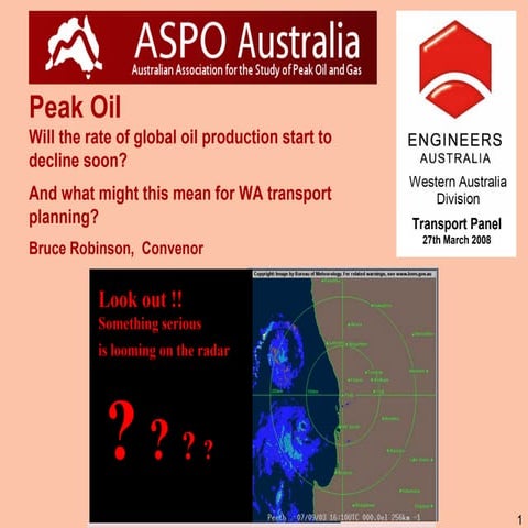 Peak Oil by Bruce Robinson | PDF