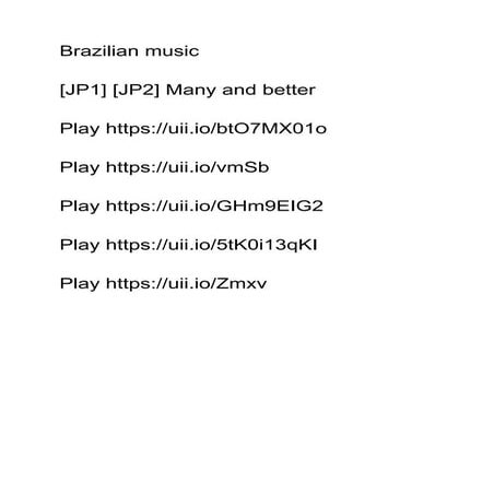 Brazilian music | PDF