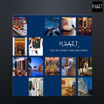 Hyatt hotel | PPTX