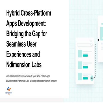 Hybrid Cross-Platform Apps Development: Bridging the Gap for Seamless ...