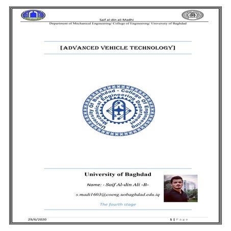 Hybrid car Advanced vehicle technology | PDF