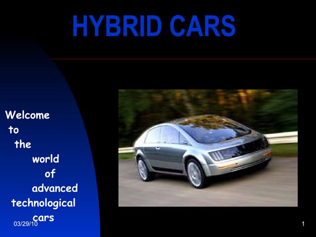 Hybrid Cars | PPTX