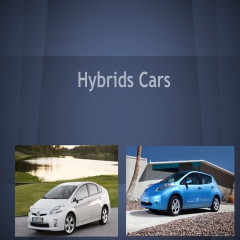 Hybrid Cars.pptx | Green Vehicles | Auto Type