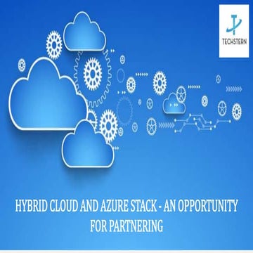 Hybrid cloud and azure stack | PPT