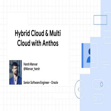 Hybridcloud And Multicloud With Gcp Anthospptx