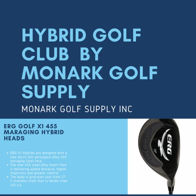 Hybrid golf club by monark golf supply | PDF