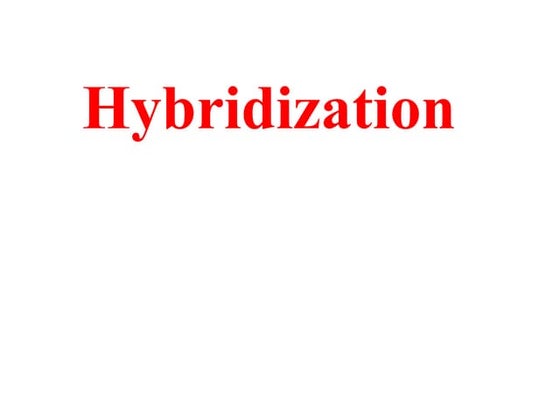 HYBRIDISATION : Derivation Of Wave Function For The Following Orbital ...