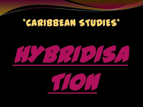 Caribbean Studies Caribbean society and culture | PDF