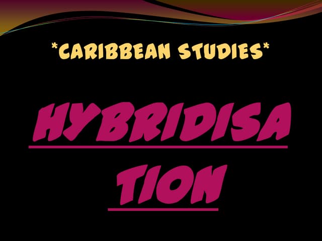 Caribbean Studies Caribbean society and culture | DOCX | Education