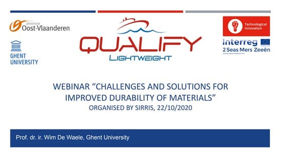 Challenges and solutions for improved durability of materials ...