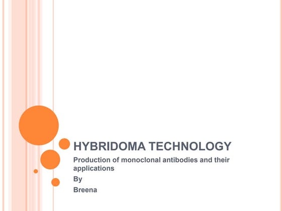 Hybridoma Technology | PPTX | Blood Disorders | Diseases and Conditions