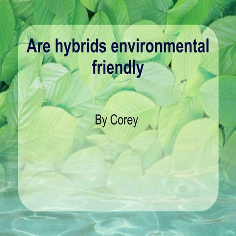 Hybrids | PPT
