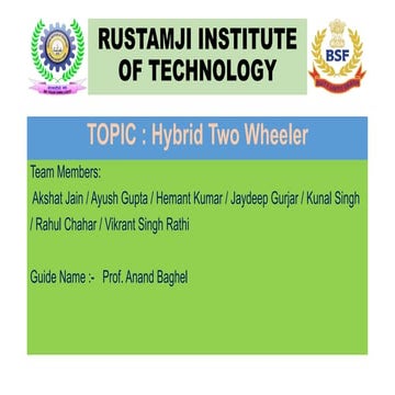 Hybrid two wheeler..pptx