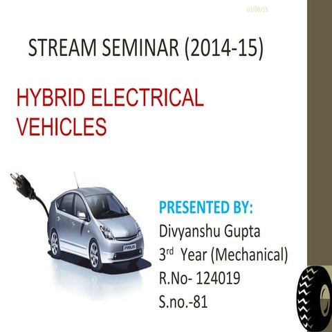 Hybrid vehicles 124019 | PPT