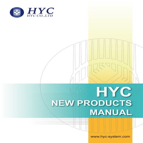 HYC Co., Ltd 2019 New Product Manual | PDF