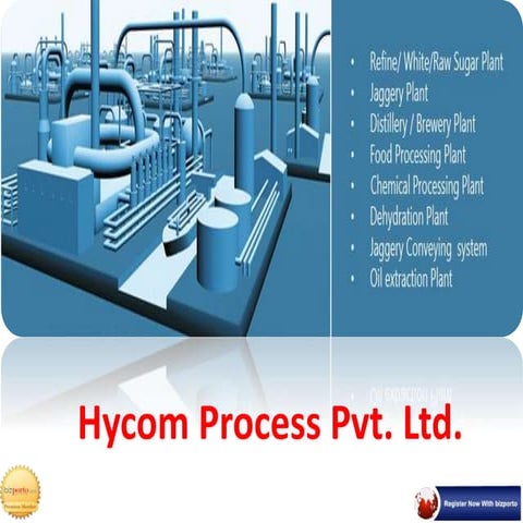 Jaggery India - Hycom Process Pvt. Ltd. | PPTX