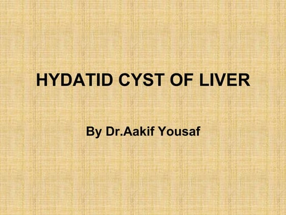 Hydatid cyst | PDF