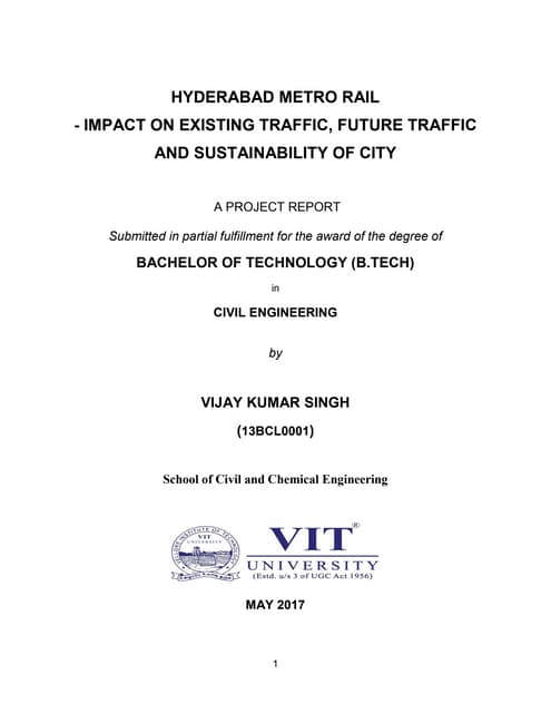 Traffic Project Report | PDF | Technology & Computing