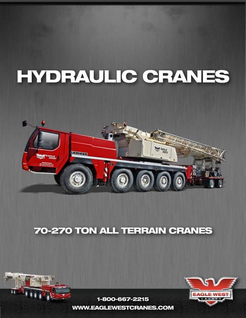 Folding Crane Brochure - Eagle West Cranes | PDF