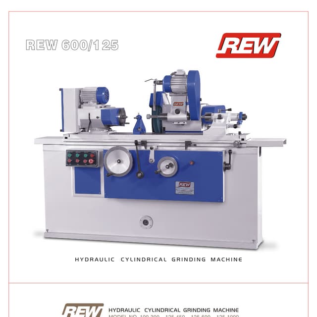 Hydraulic Cylindrical Grinding Machine Manufacturers In India | PDF