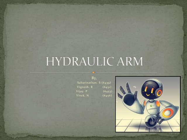 Basics of hydraulics | PPT