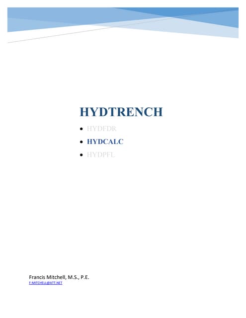 Hydraulic Design of Energy Dissipators for Culverts and Channels, 3rd ...