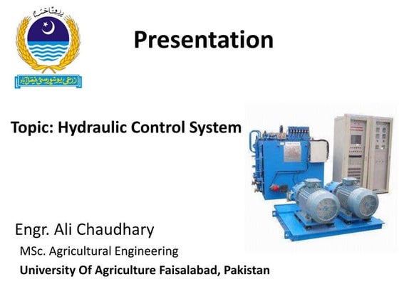 Hydraulic powerpack Basics | PPT