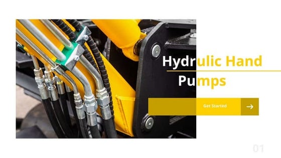 Benefits of Hydraulic Hand Pumps | PDF