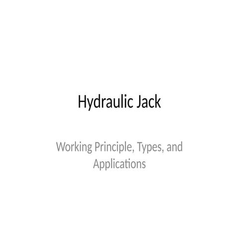 Hydraulic_Jac. Working and it's proper usage. k.pptx
