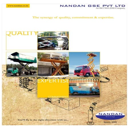 Nandan Ground Support Equipment Pvt. Ltd, Navi Mumbai, Material Handling Equipment | PDF