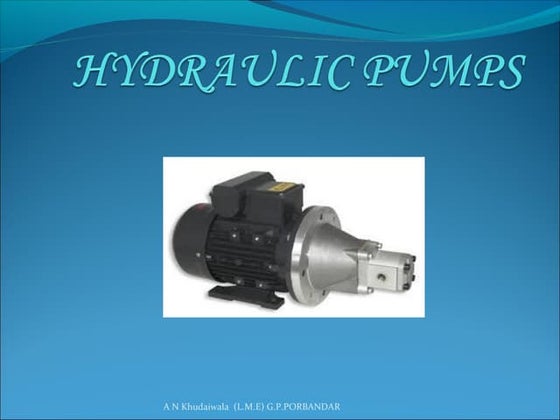 Pump and Types Of Pumps | PPTX | Physics | Science
