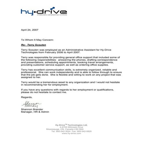 Hy Drive Technologies - Reference | PDF