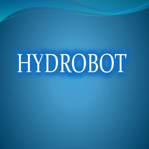 HYDROBOT - ΟΔΗΓΟΣ ΚΑΤΑΣΚΕΥΗΣ ΥΠΟΒΡΥΧΙΟΥ ΡΟΜΠΟΤ: part_1 | PDF