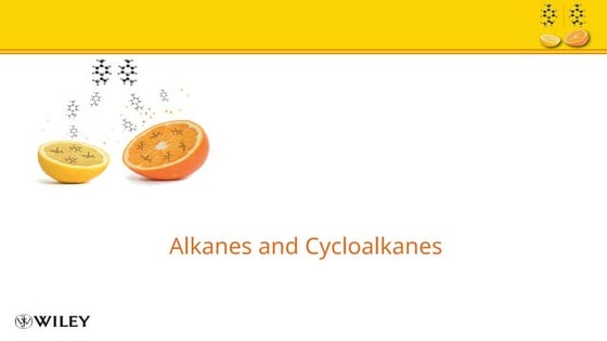 ALKANES.ppt hydrocarbons most commonly found in nature | PPT