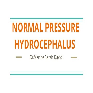 Hydrocephalus Dr.Merine.pptxhhhhhhhhhhhhhh | PPTX
