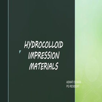 Hydrocolloid | PPT
